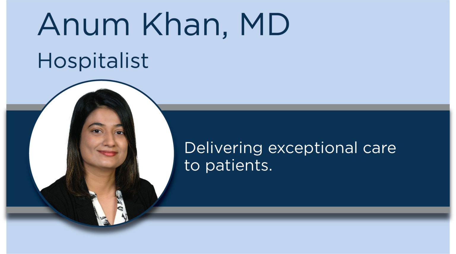 HaysMed Welcomes New Hospitalist, Anum Khan, MD - Hays Med
