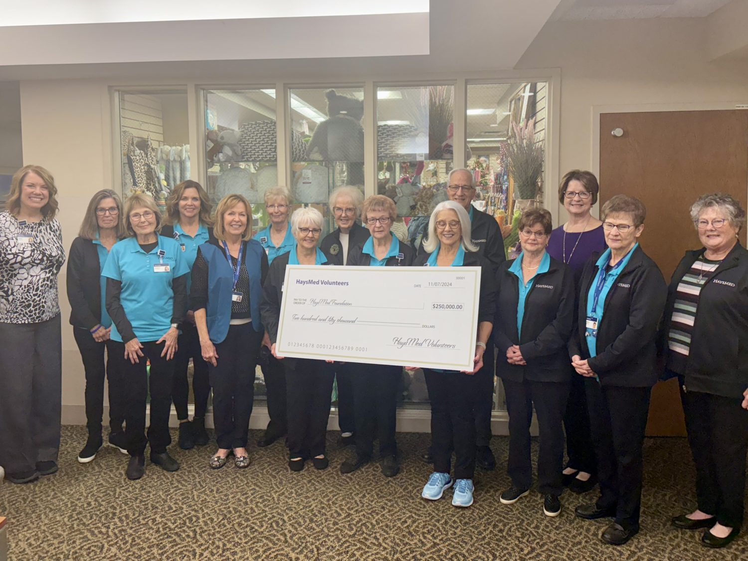 HaysMed Celebrates 30 Years of Volunteer Service Including Surprise ...